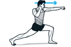 A Boxer-Yoga Workout To Punch Away The Fat | TRAIN